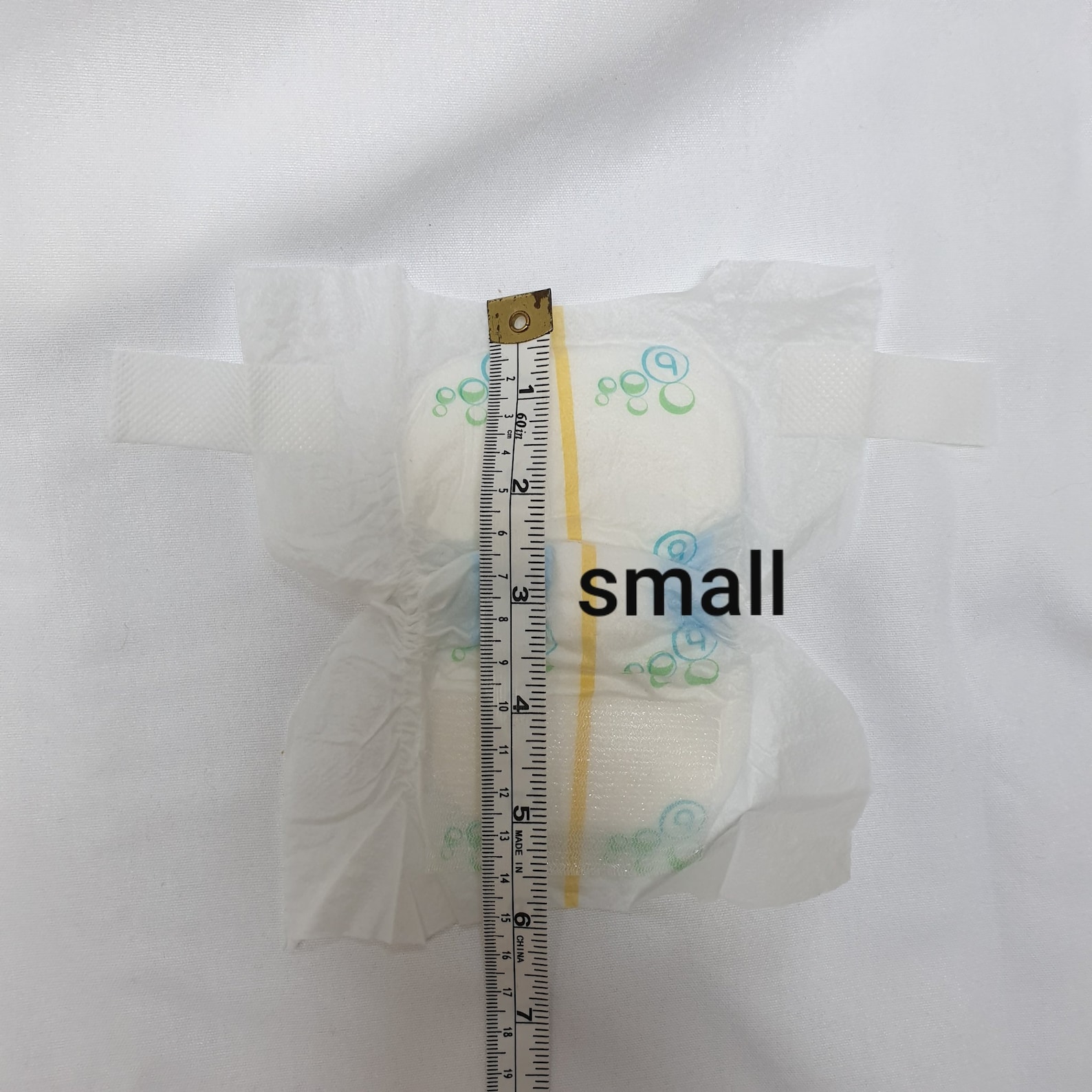 Set of Preemie NICU Nappies / Diapers (silicone & Reborn Doll Safe ...