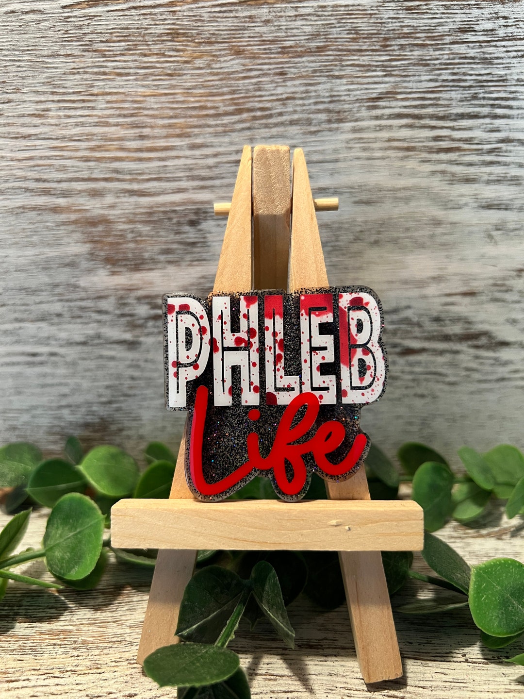 Phlebotomy Badge Reel Cute Badge Reel Phleb Life Badge Reel - Etsy