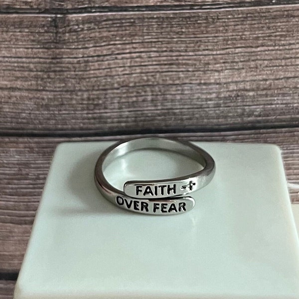 Faith Ring - Etsy