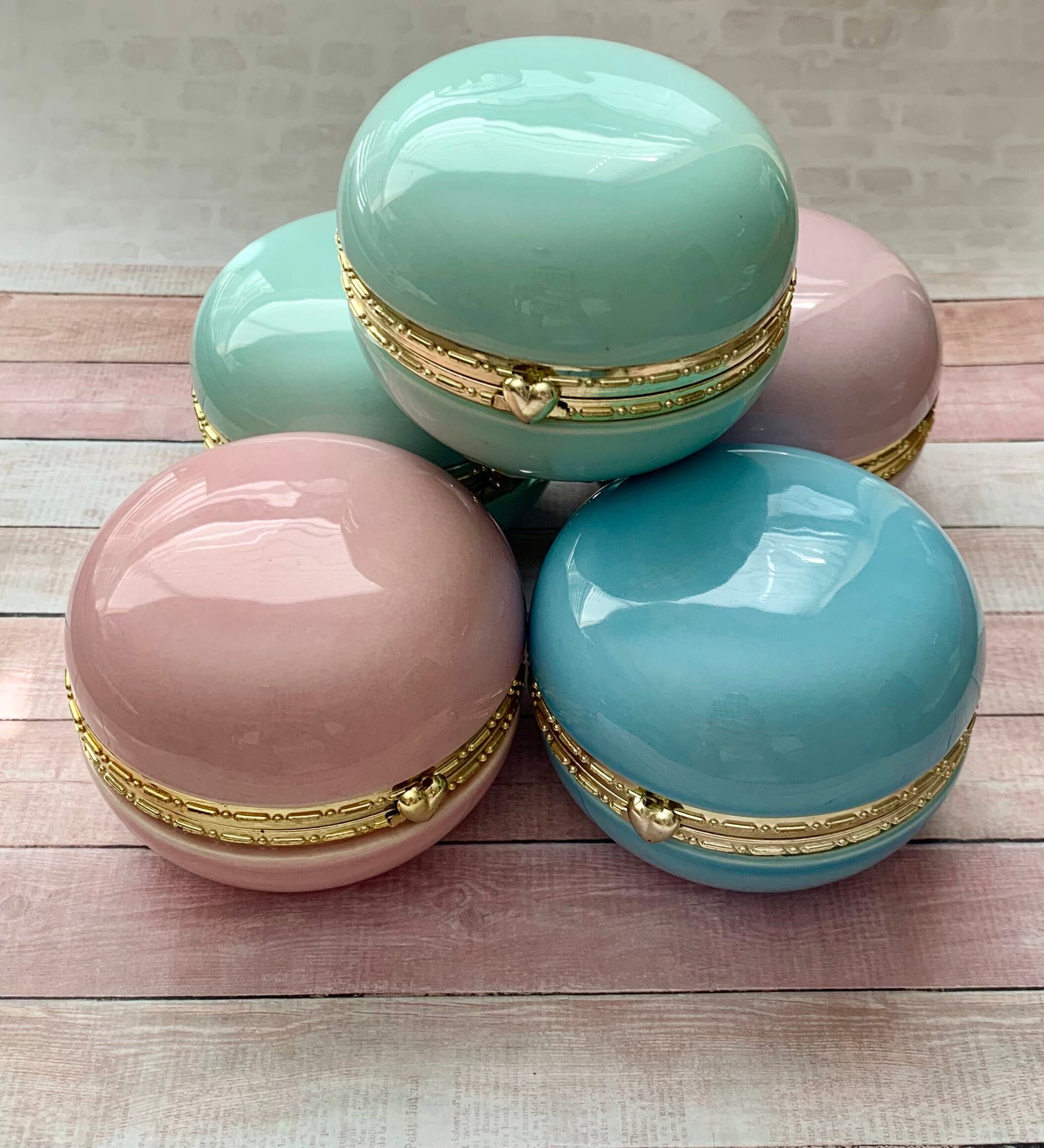 Diy Macaron Trinket Box