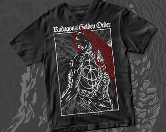 Illustration Inspired by Radagon From Elden Ring 5x7in or 8x10in - Etsy