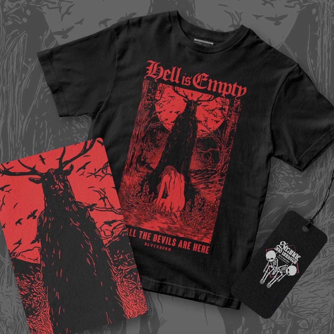 Hell is Empty - Etsy