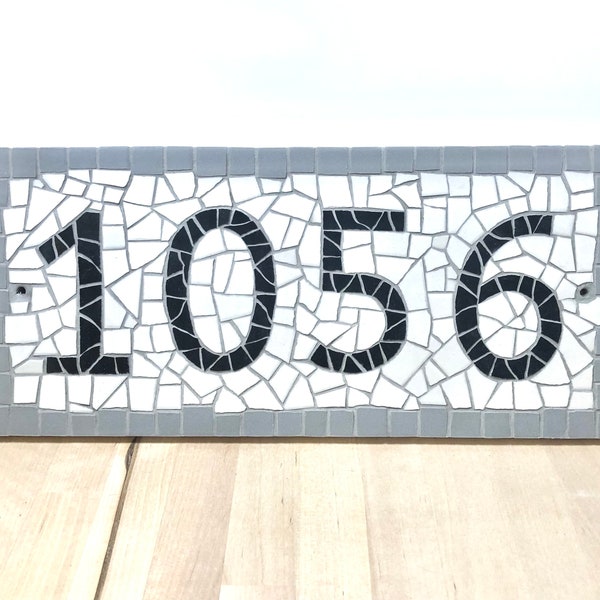 Mosaic Numbers - Etsy