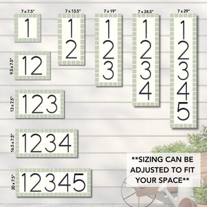 Address Number Sign - Black Mosaic House Numbers - Handcut/handcrafted ...