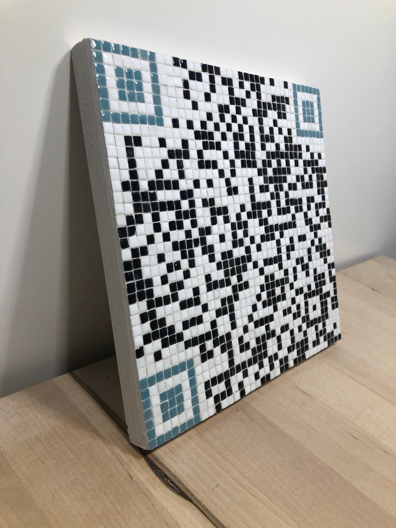 Mosaic QR Code Unique QR Code - Etsy Ireland