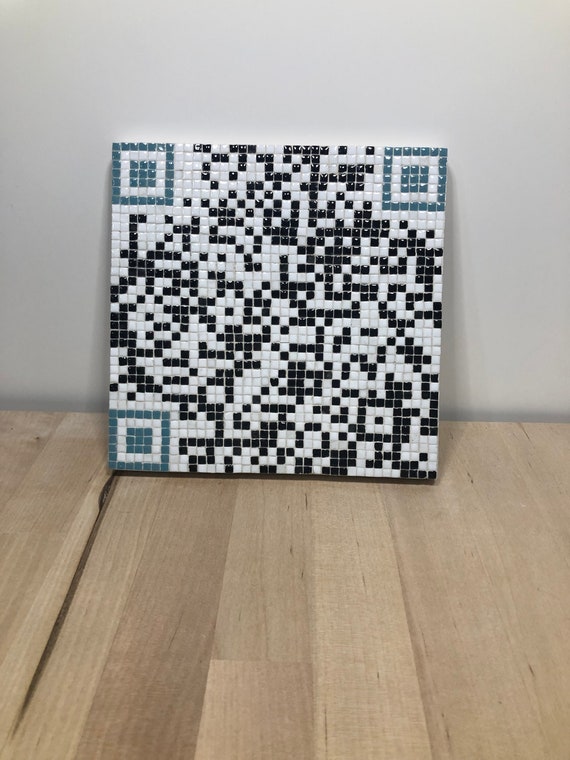 Mosaic QR Code Unique QR Code - Etsy Ireland