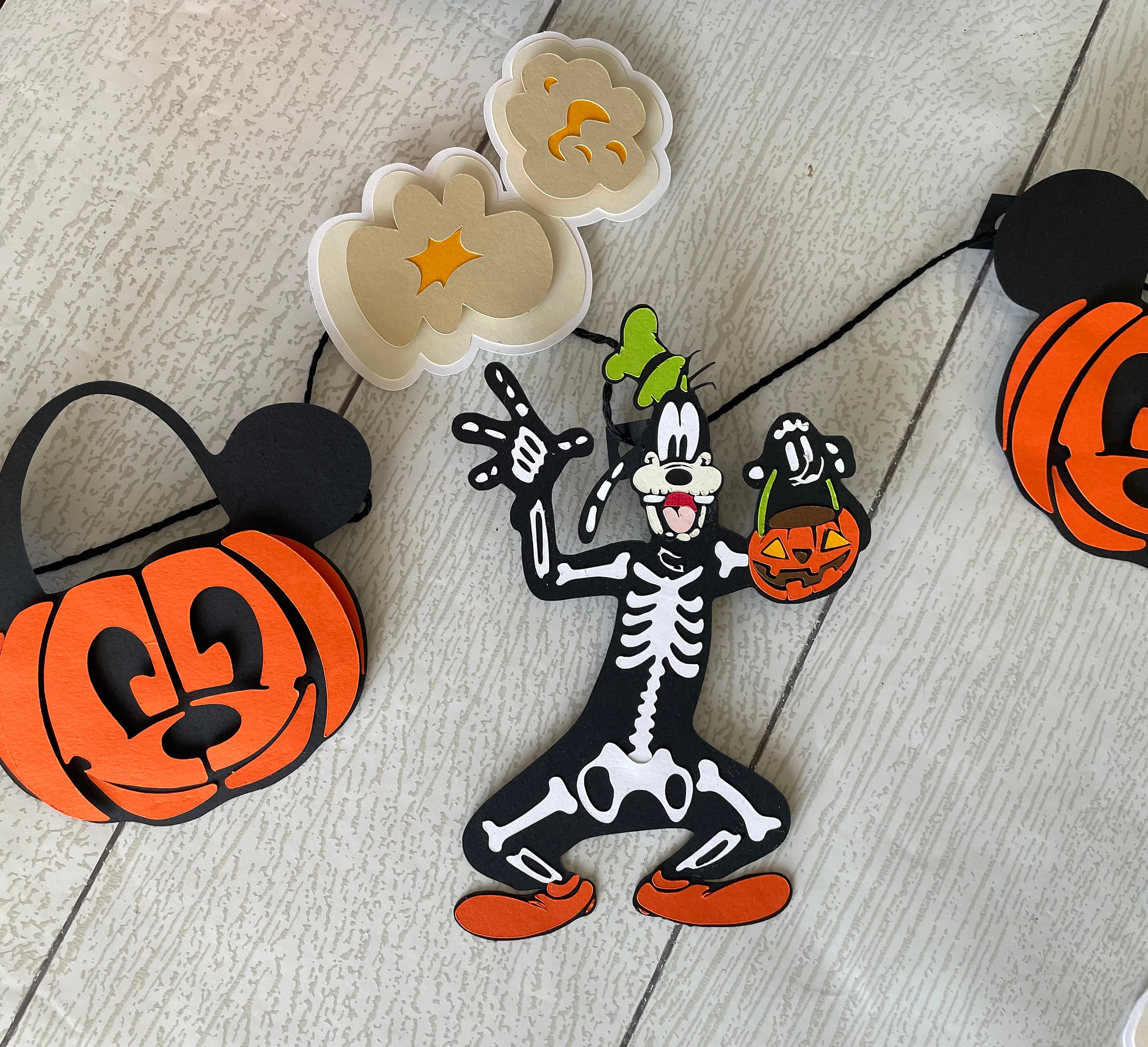 Mickey Popcorn Bucket Banner - Etsy