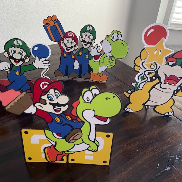 Super Mario Decor - Etsy