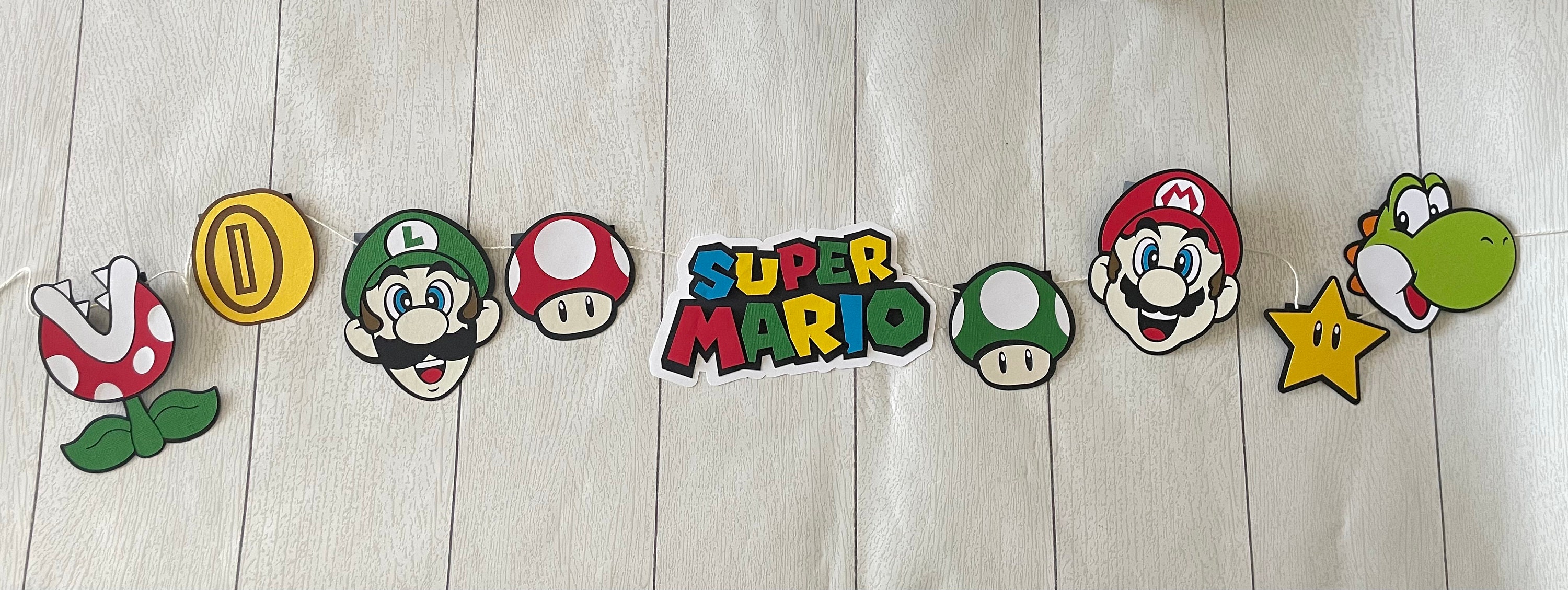 Super Mario Bros Banner - Etsy