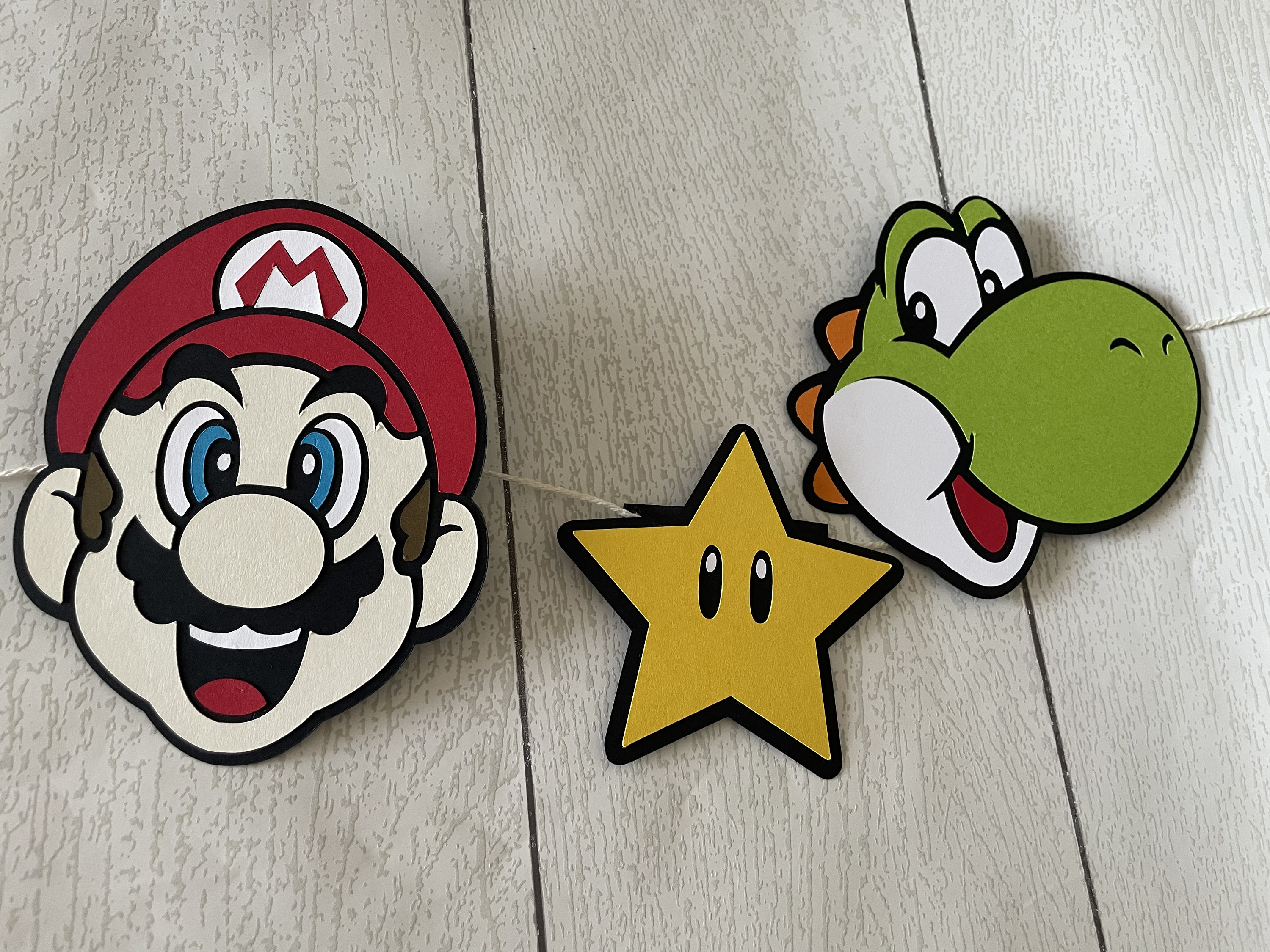 Super Mario Bros Banner - Etsy