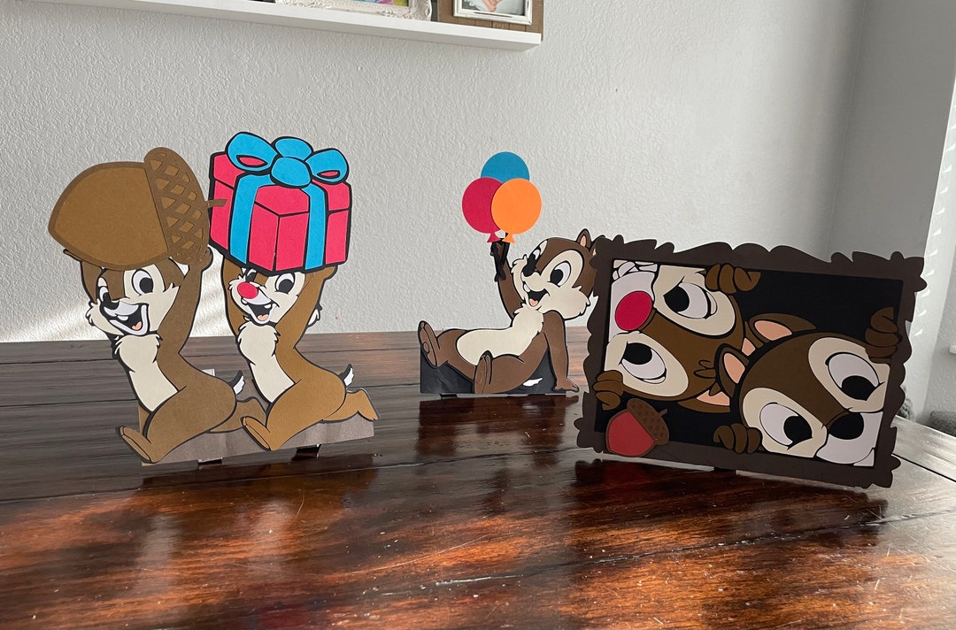 Chip & Dale Table Decor - Etsy