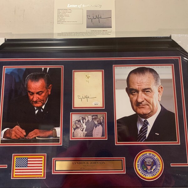 Lyndon Johnson - Etsy