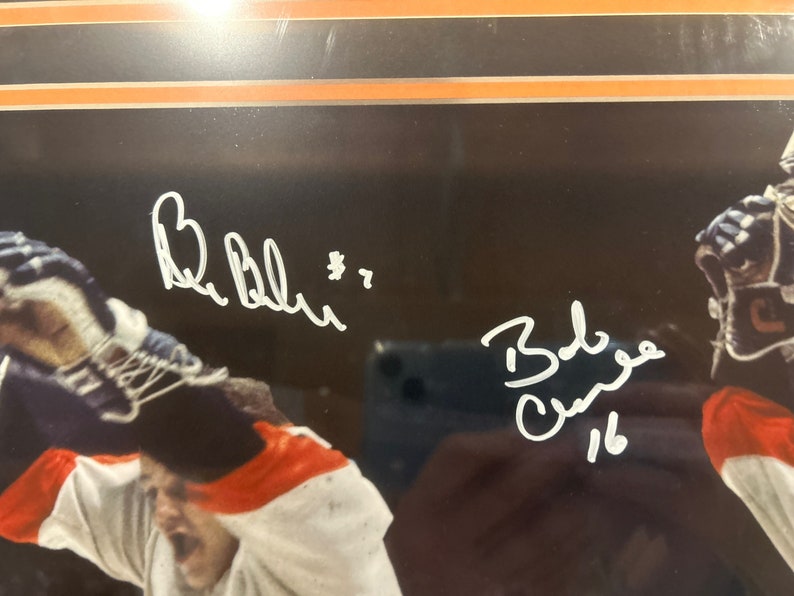 LBC Line Reggie Leach Bill Barber Bobby Clarke Autograph - Etsy
