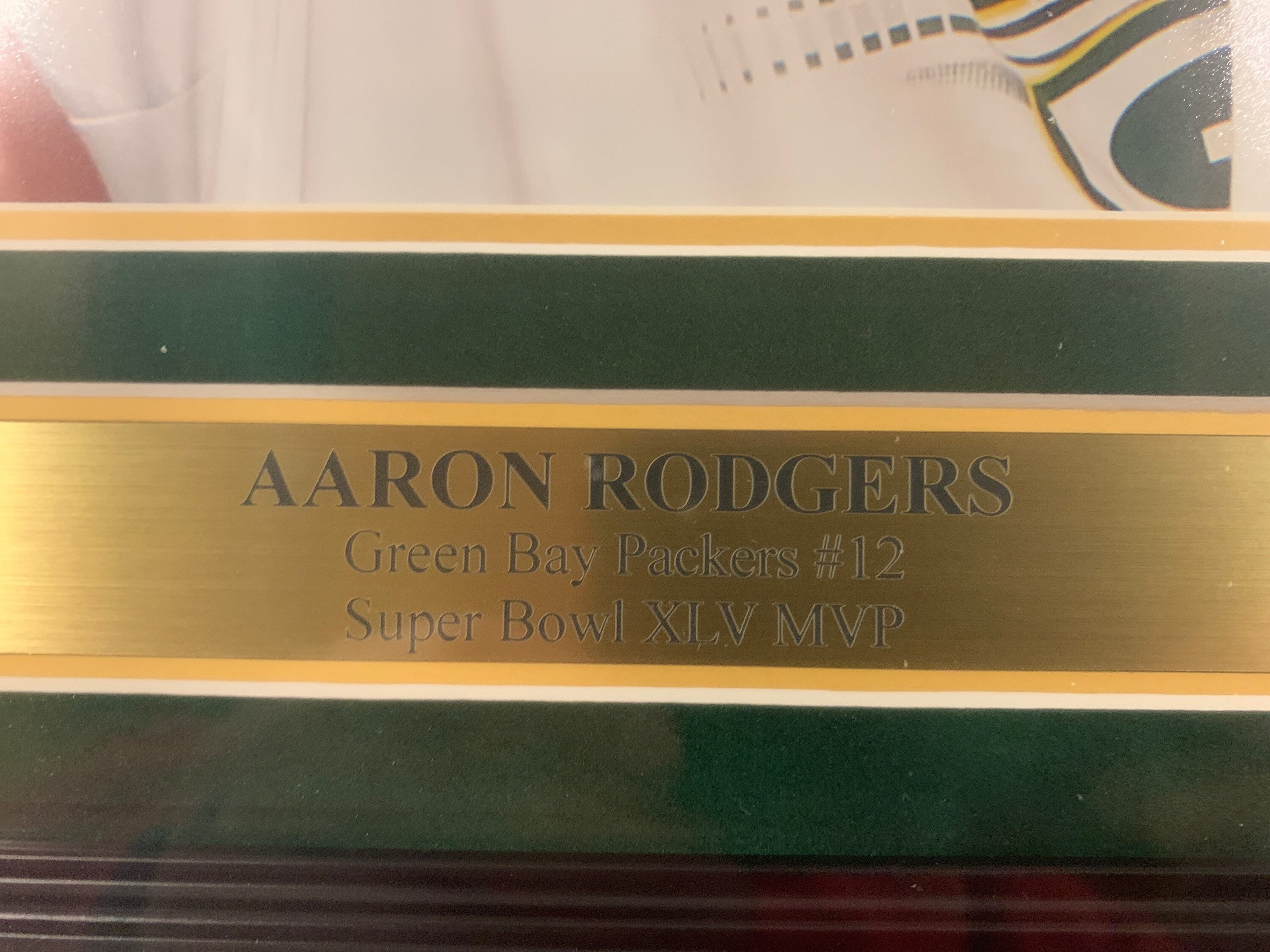 Aaron Rodgers Autograph Signed Packers 16x20 Photo Black - Etsy