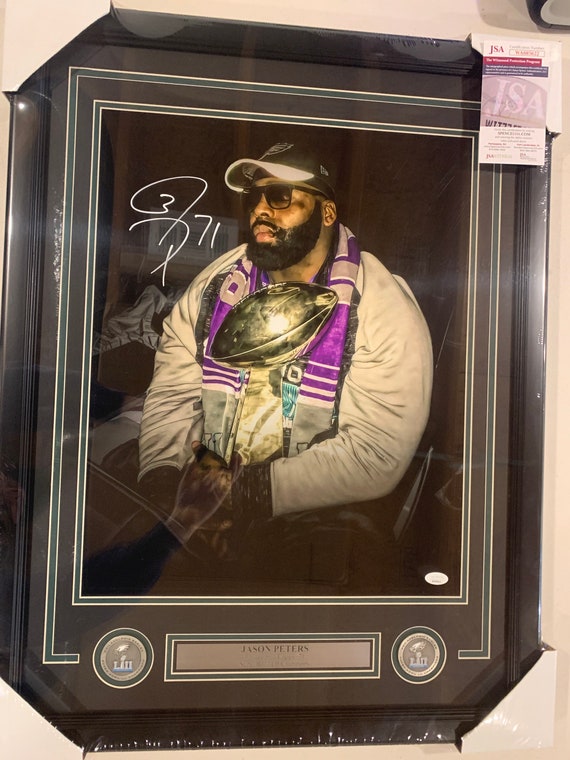 Jason Peters Autograph Signed Eagles Super Bowl LII 16x20 - Etsy