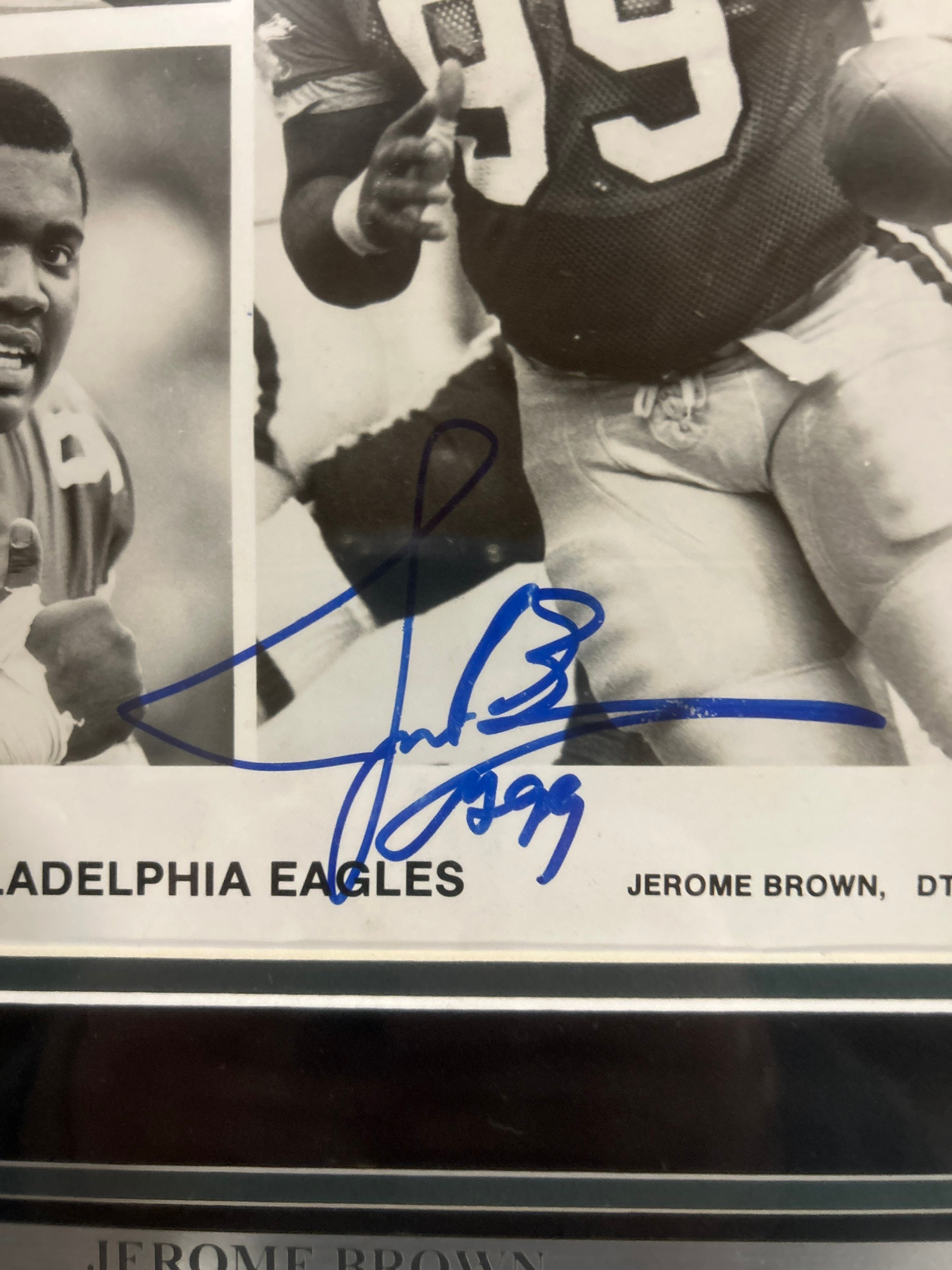 Jerry Brown Autograph