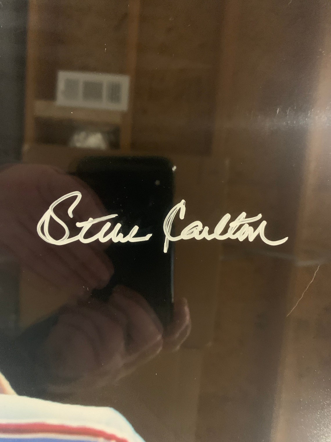 Steve Carlton Autograph Signed Phillies 16x20 Photo Black Framed Maroon ...