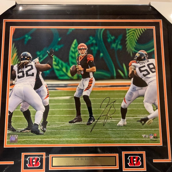 Joe Burrow Autograph - Etsy