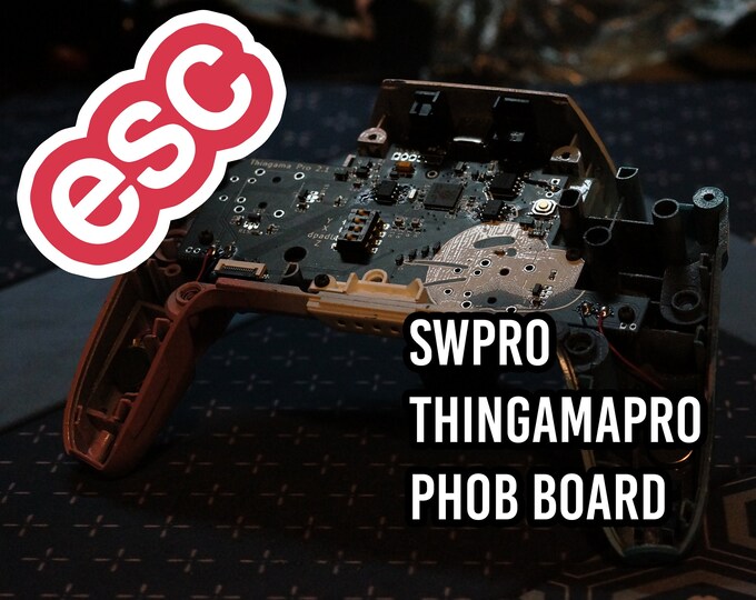 Soft Touch Black RGB LED Gated Sticks Custom Pro Controller for ...