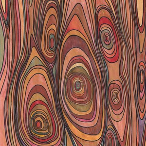 Colorful Trees Pattern - Etsy