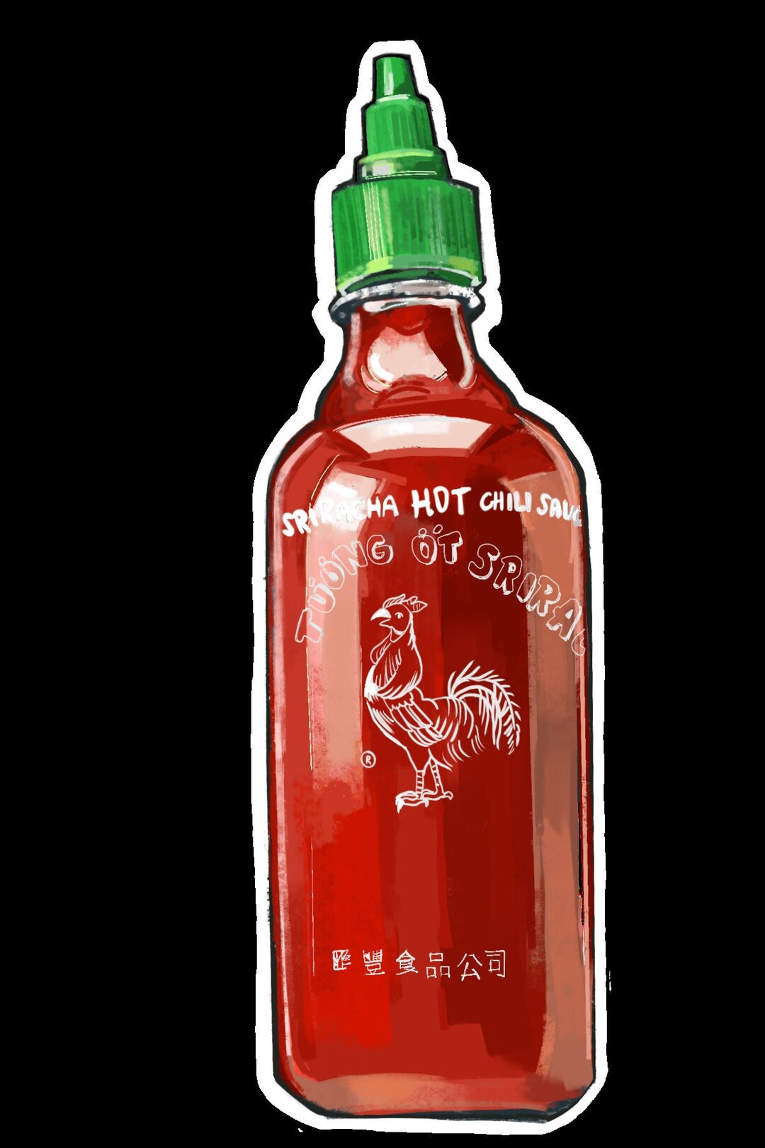 Hot Sauce Sticker - Etsy