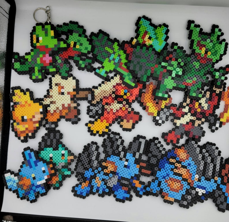 Pokemon Starter Perler - Etsy