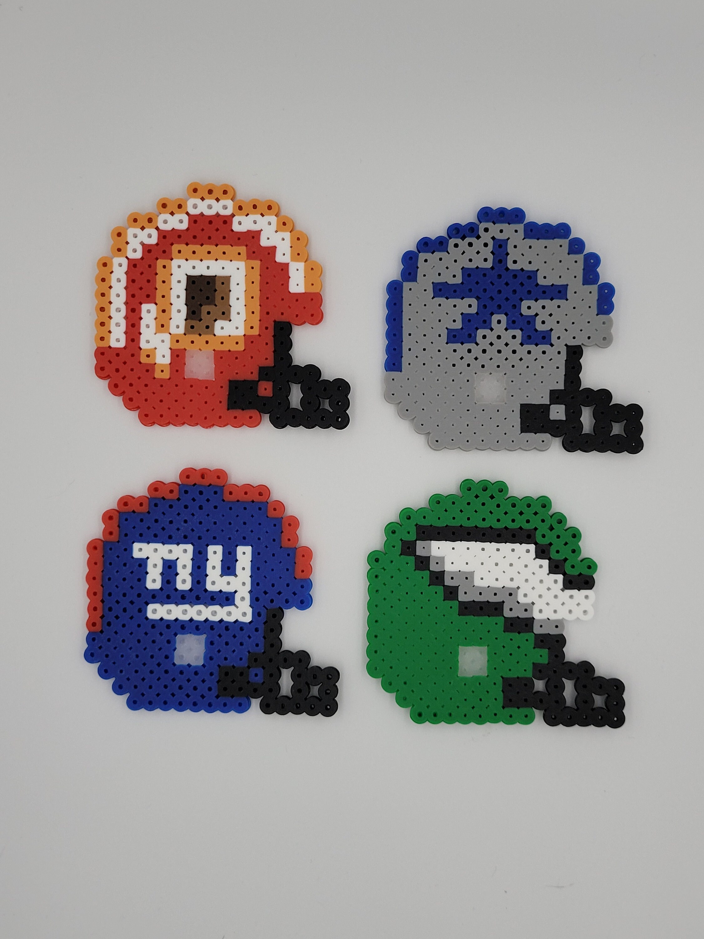 NFL Helmet Perlers - Etsy