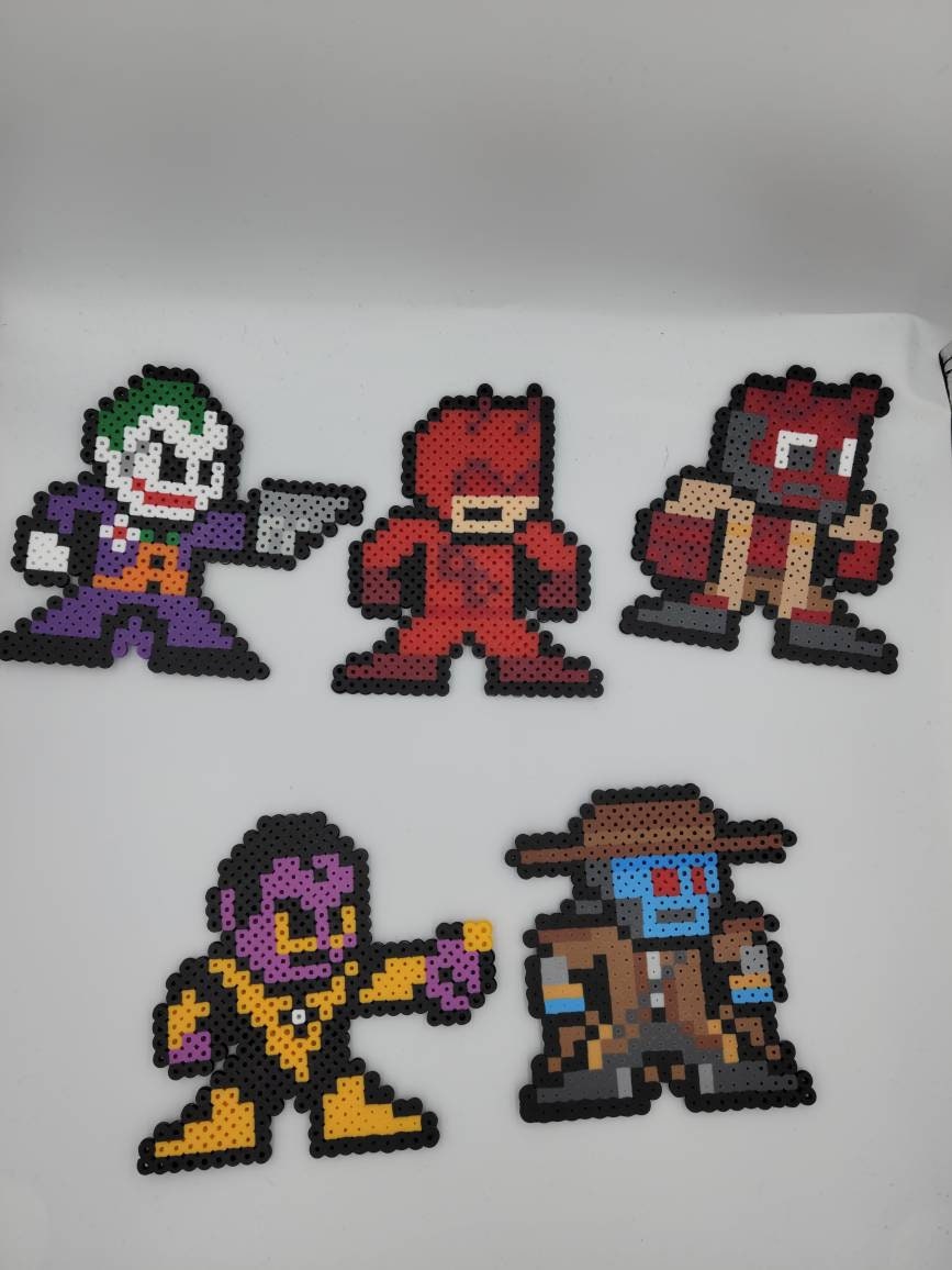 Megaman Style Keychain Designs - Etsy