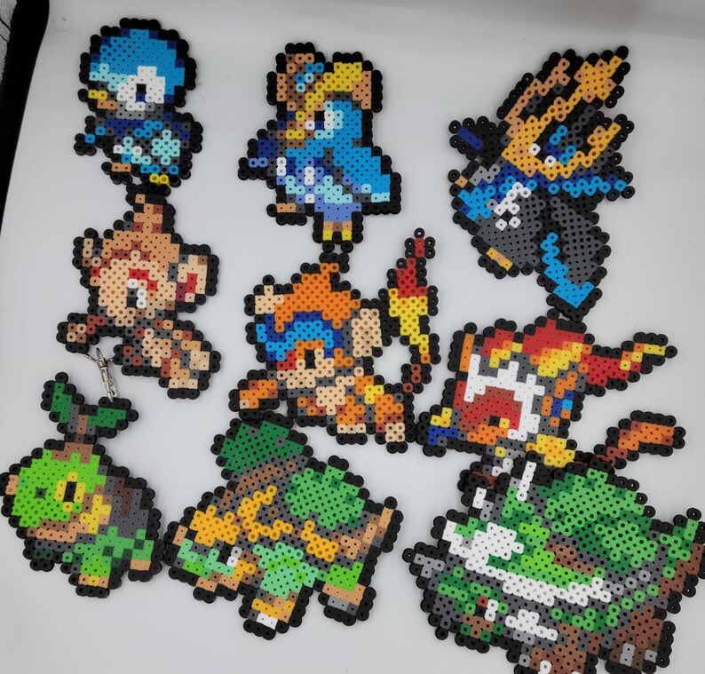 Pokemon Starter Perler - Etsy