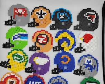 Perler Beads Nfl | Etsy
