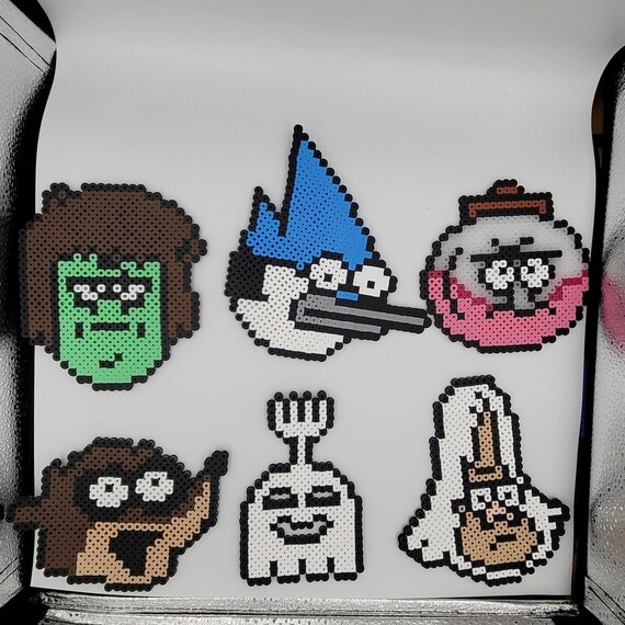 Regular Show Perler - Etsy