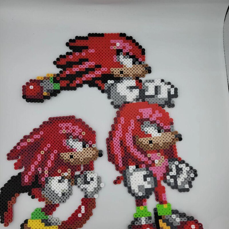Sonic Perler Bead Pattern - Etsy