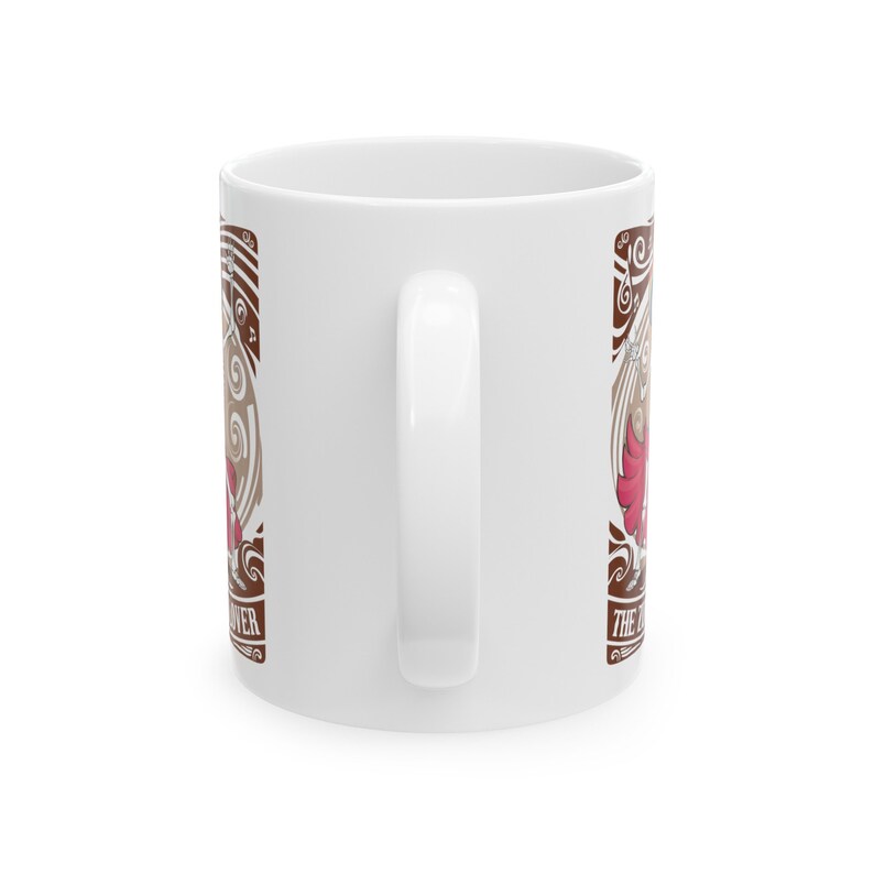 The Zumba Lover Tarot Card Skeleton Mug, Gift for Zumba Instructor ...