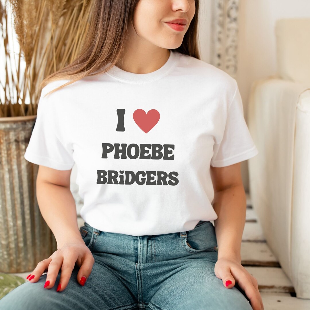 I Love Phoebe Bridgers Shirt Gift Idea for Indie Singer Fans - Etsy