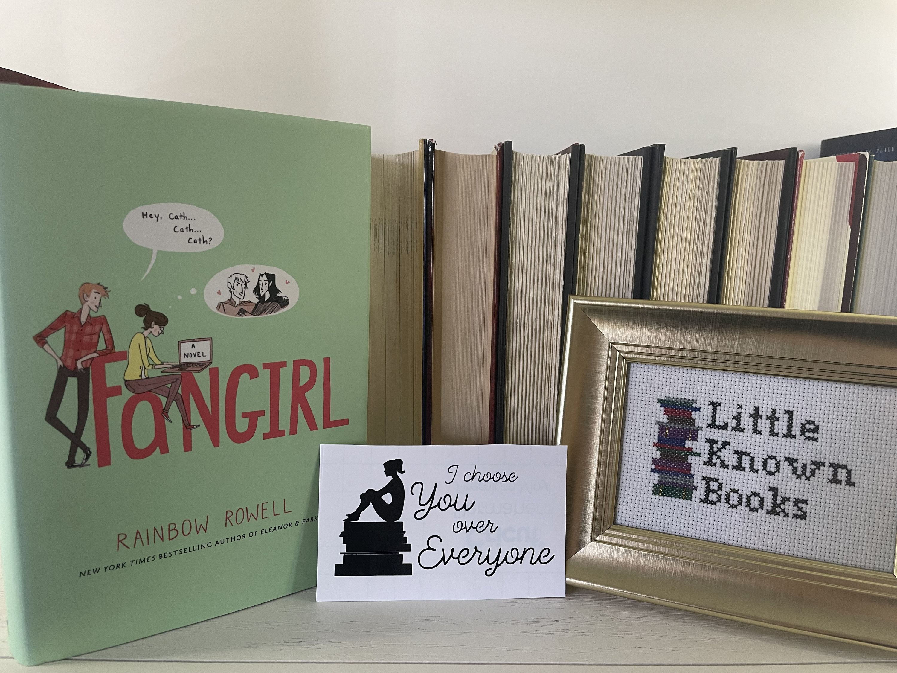 Fangirl Rainbow Rowell Book Cover