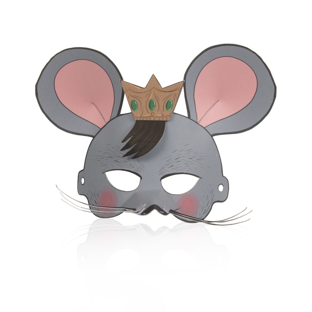 King Rat the Nutcracker / Paper Mask / Printable Crafts - Etsy