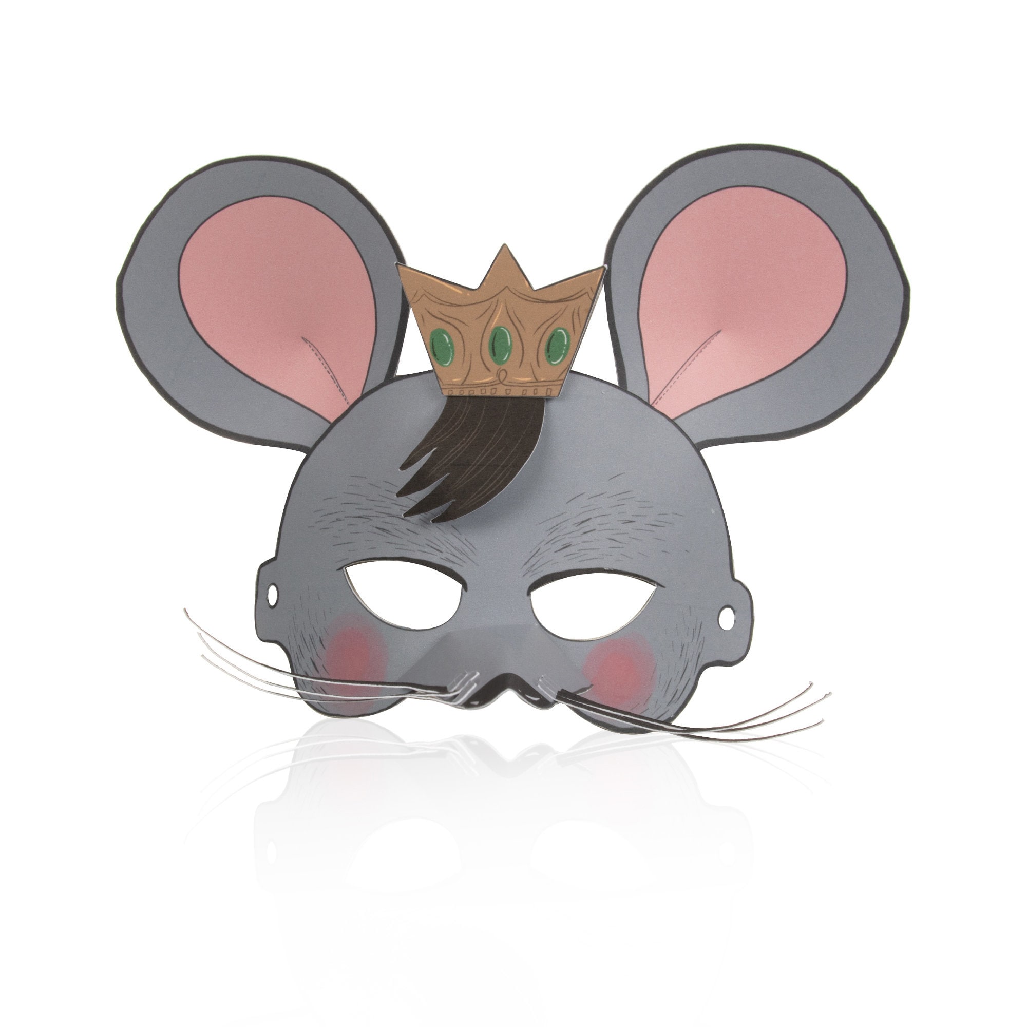 King Rat the Nutcracker / Paper Mask / Printable Crafts - Etsy
