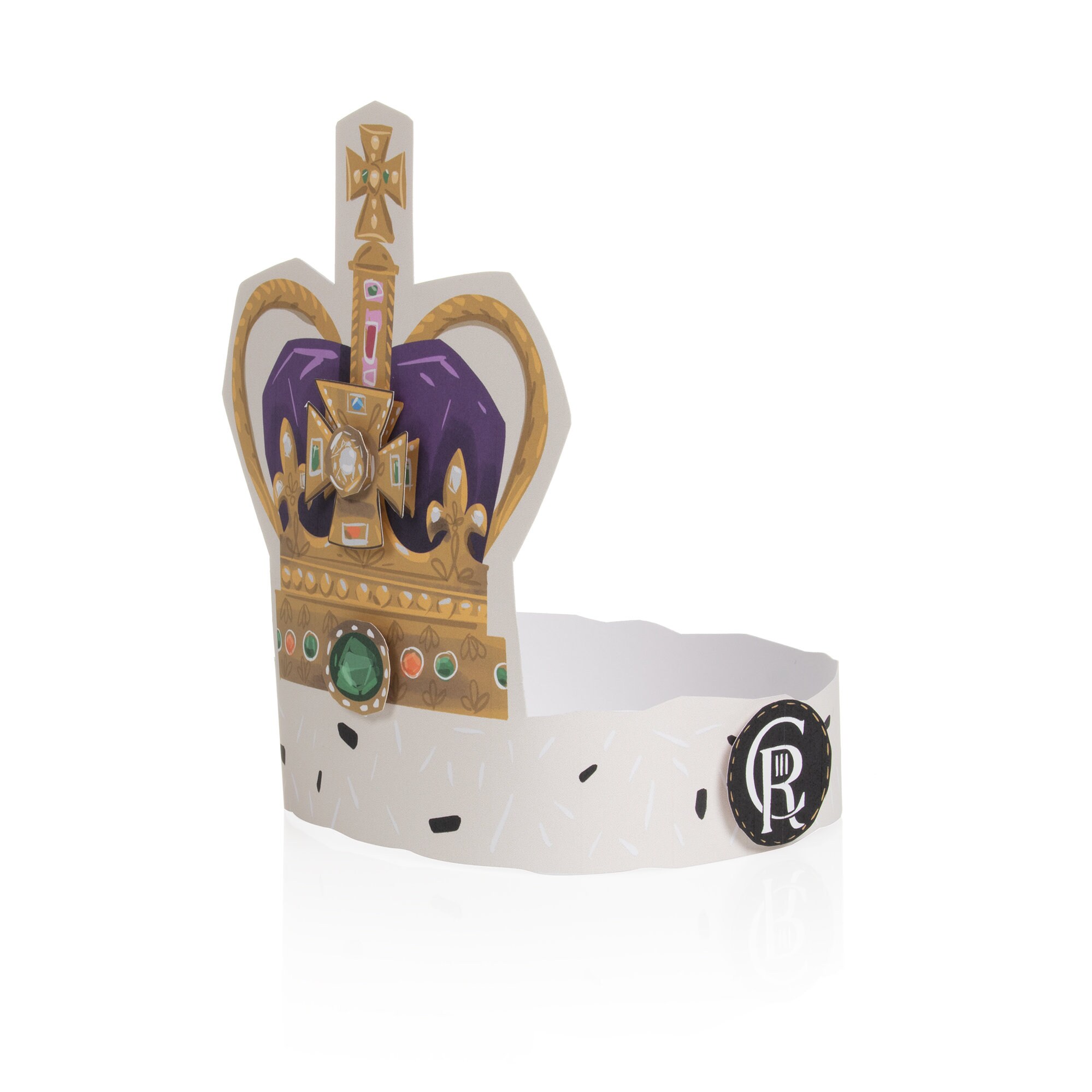Royal Crown King Charles Iii Coronation | Printable | Diy Craft ...