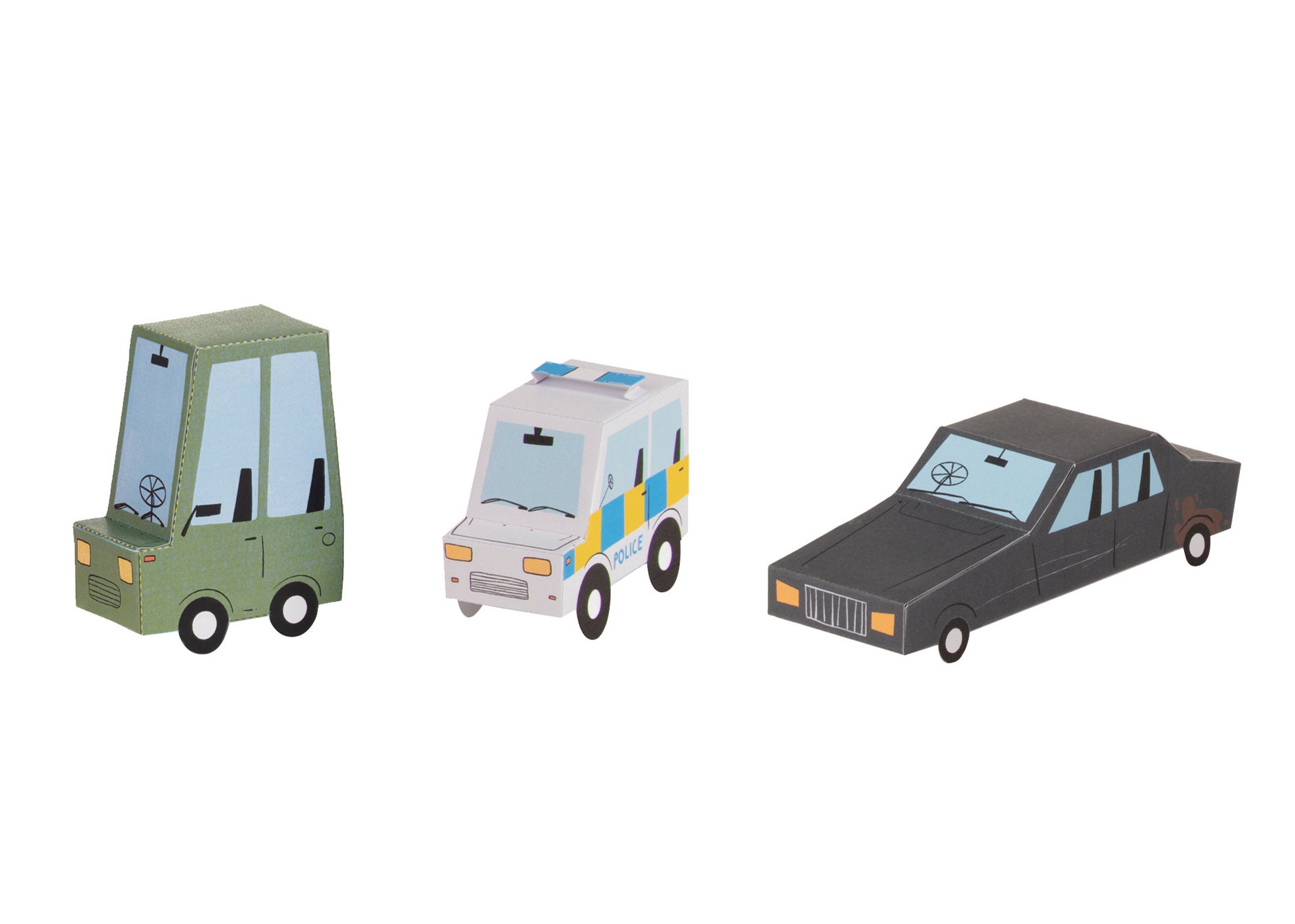 Carson Cars Printable Toys - Etsy