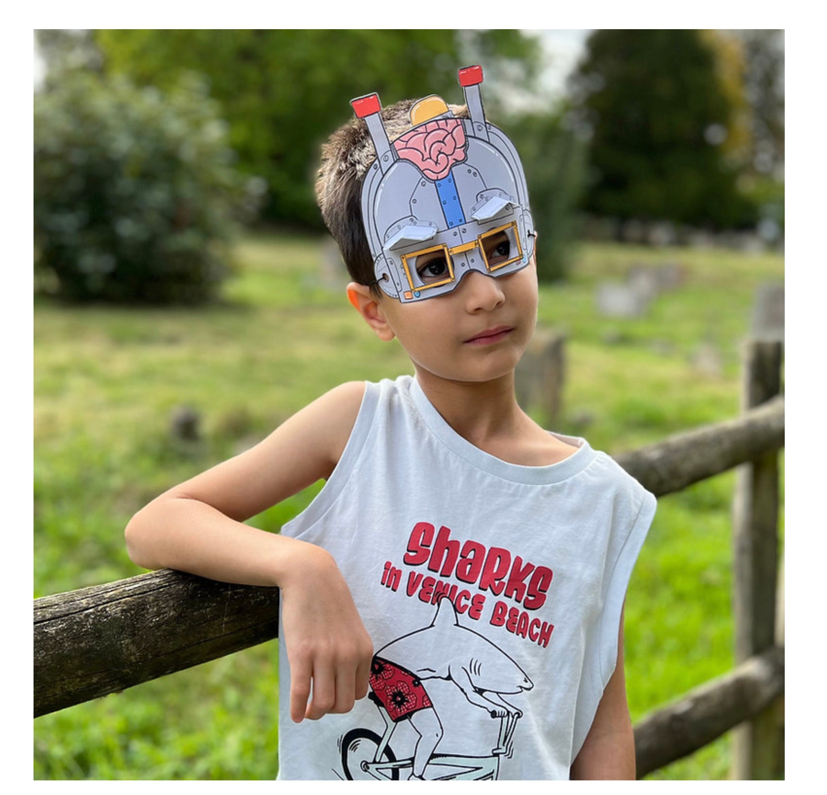 Robot Mask Printable / Party Mask | Party Crafts / Kids Party - Etsy