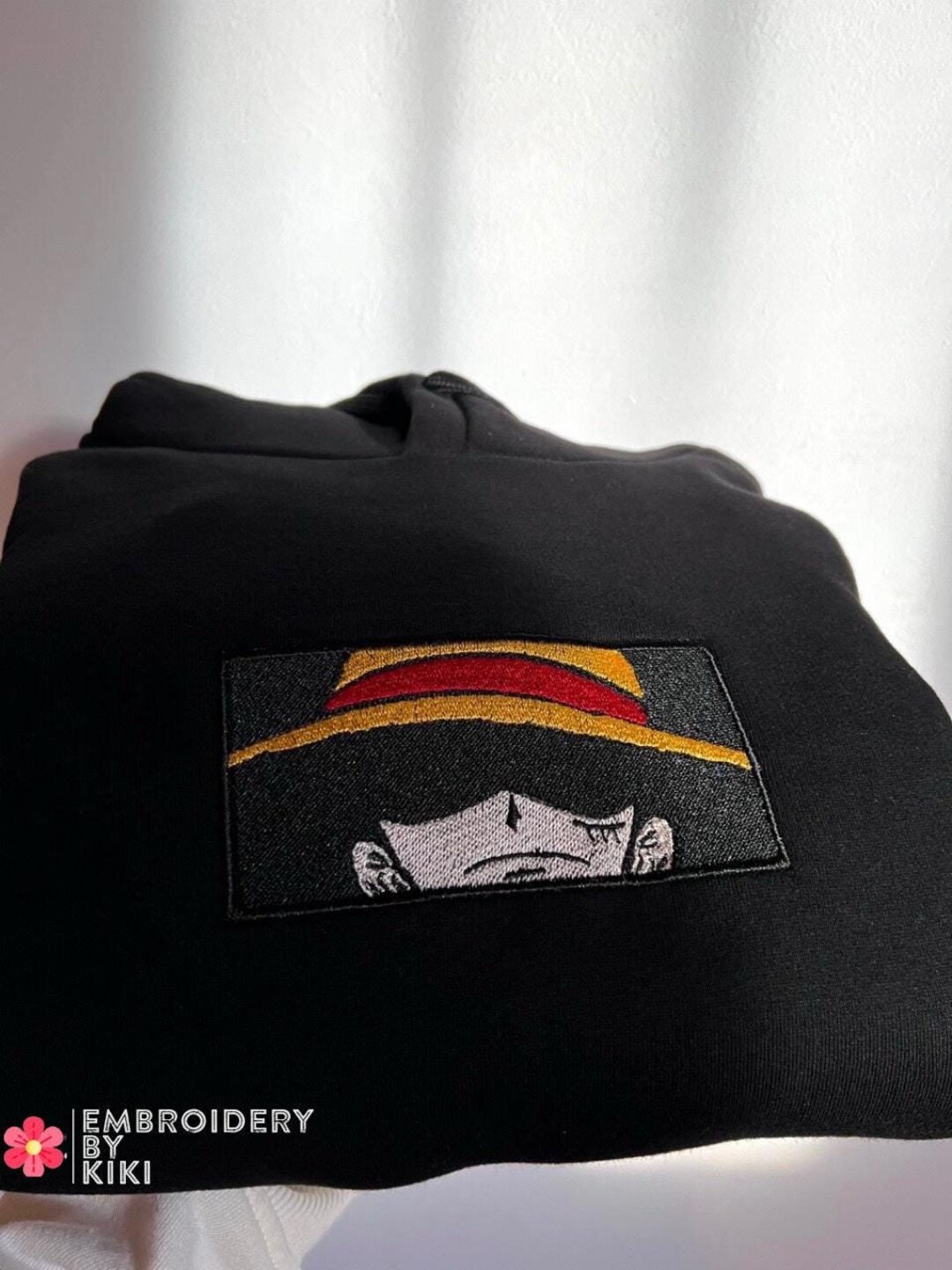 Luffy Anime Embroidered Unisex Sweatshirt/jumper - Etsy