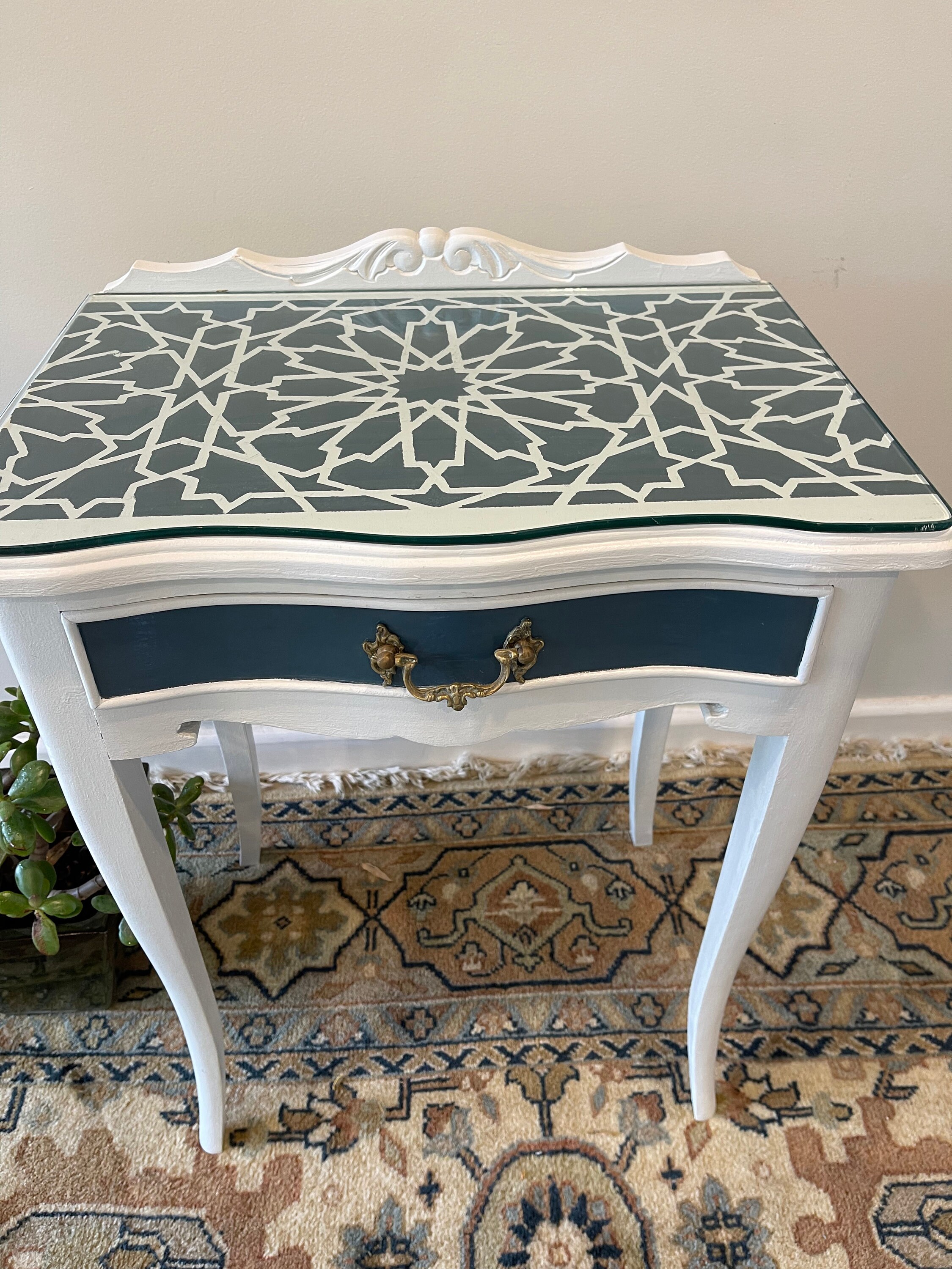 Hamptons Style Sideboard and Side Table - Etsy