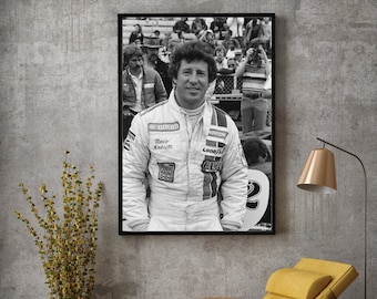 Mario Andretti Poster - Etsy