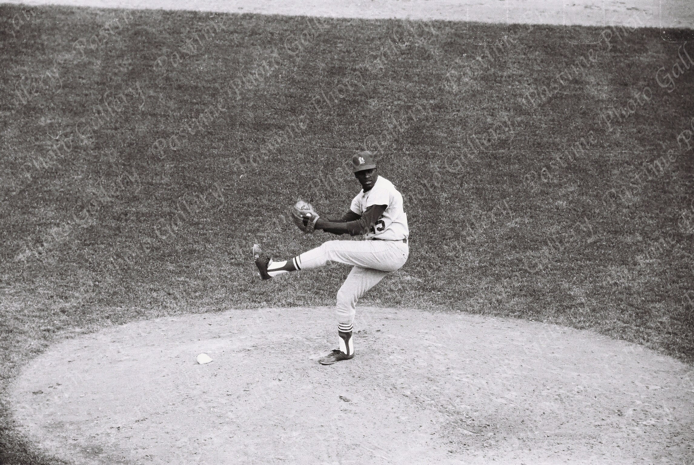 Bob Gibson Pitching