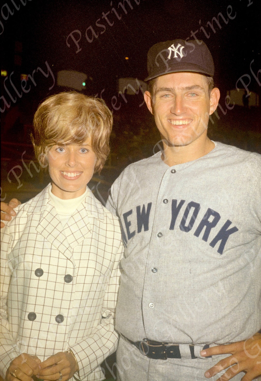 Original 1966 Fritz Peterson and Marilyn Peterson Negative Print - Etsy