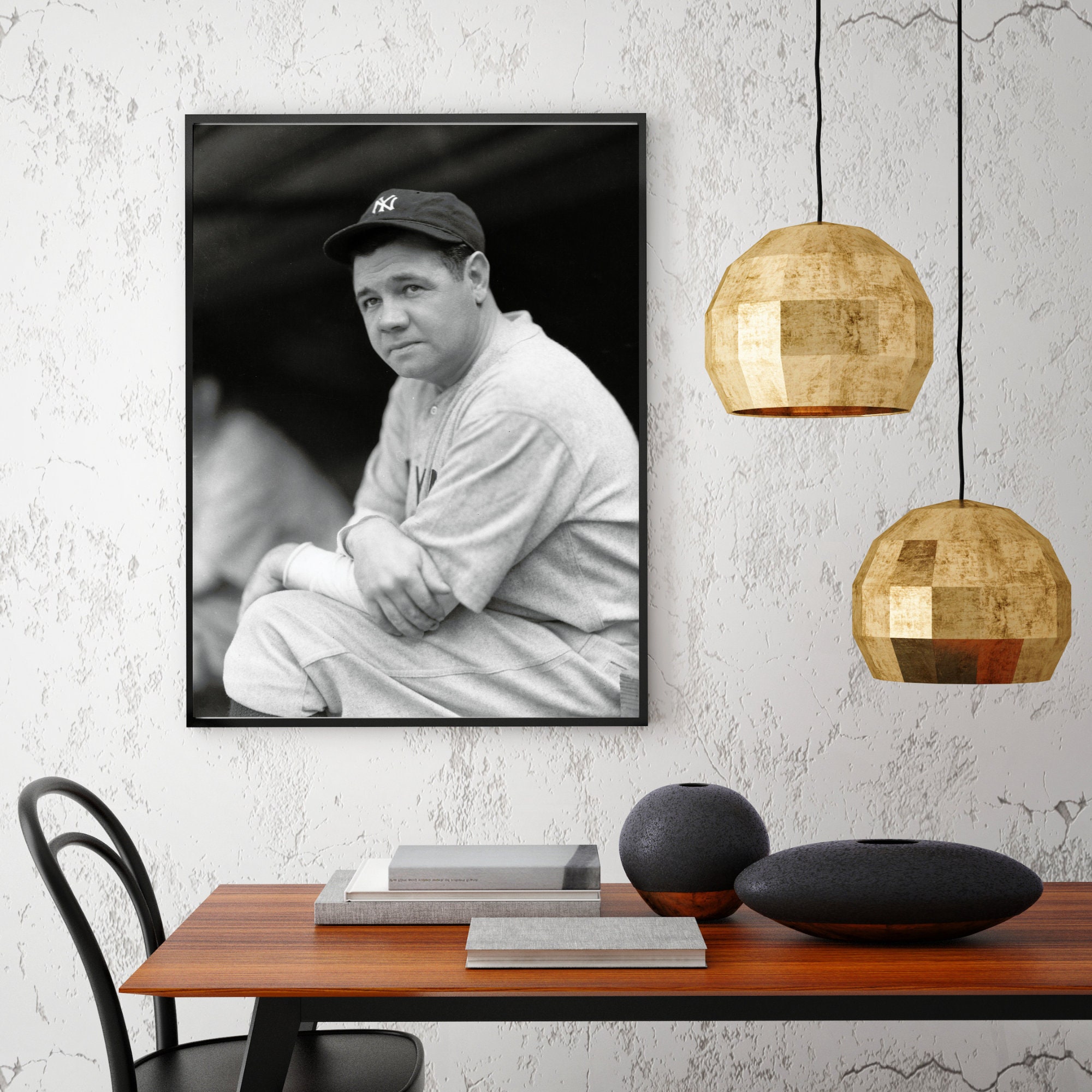Original 1919 Babe Ruth Negative Print - Etsy