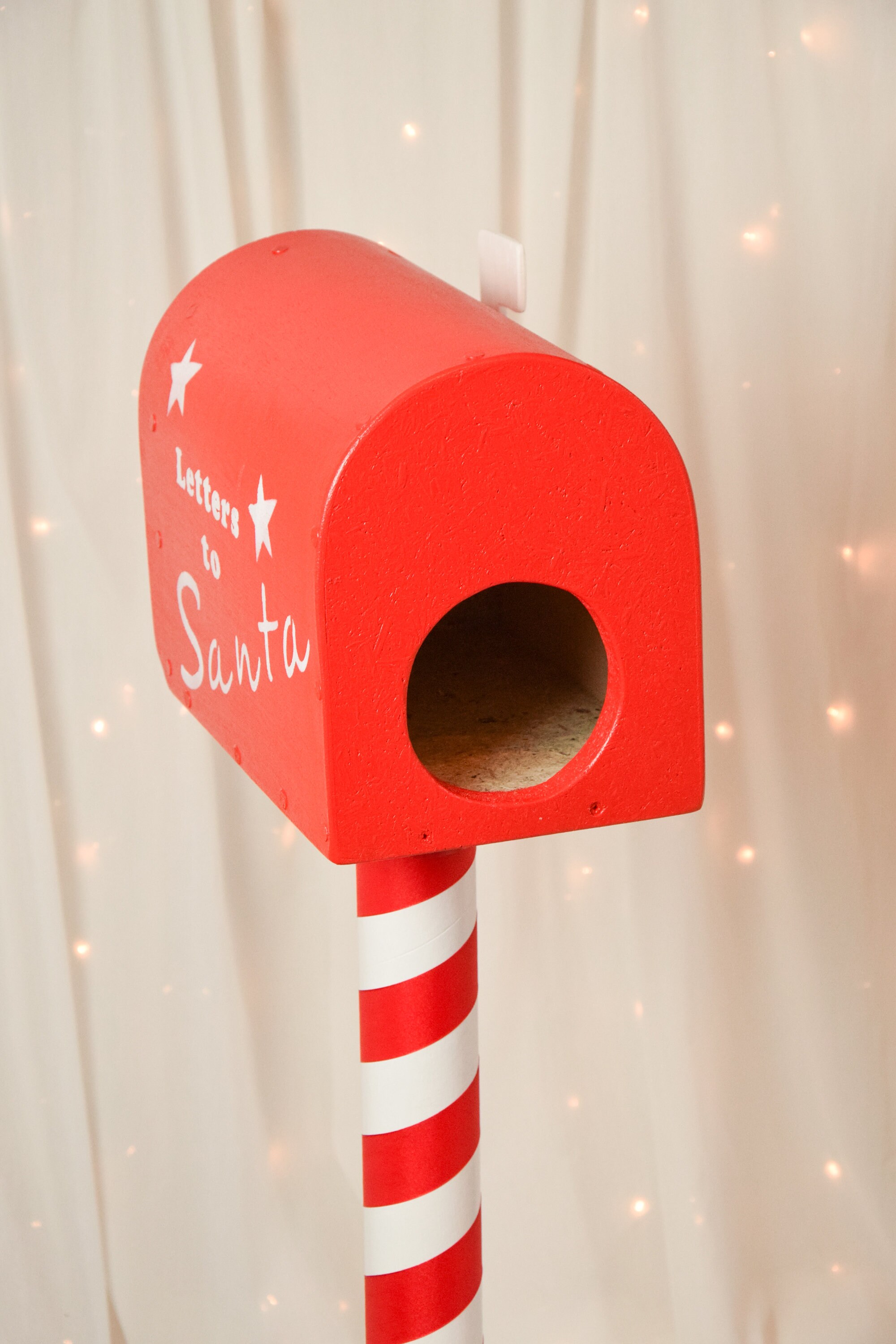 Wooden Santa's Letter Box, Photography Props, Christmas Ornament, Home ...