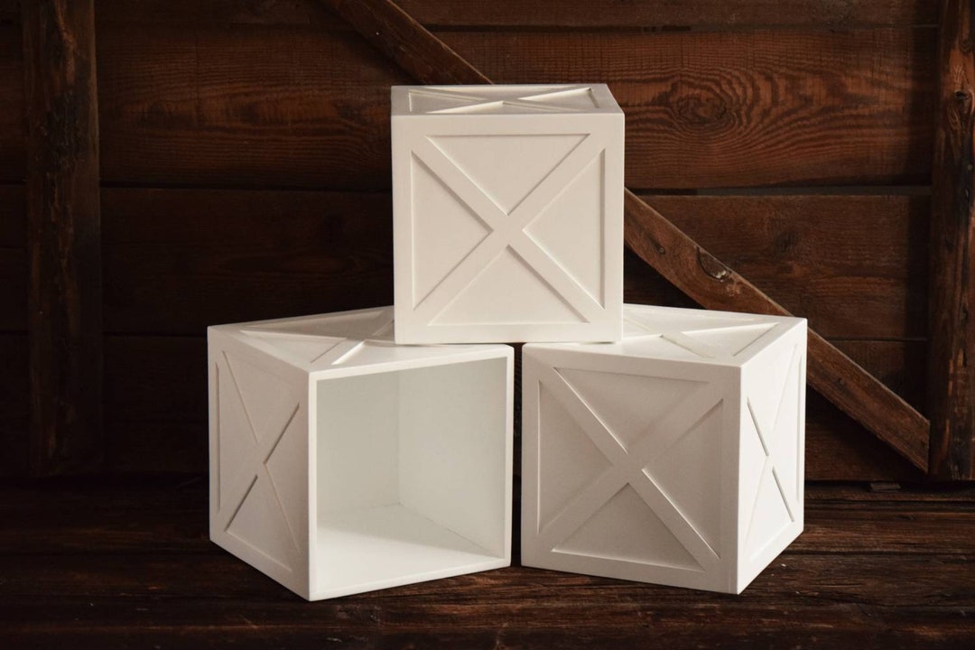 Wooden Cubes, Photography Boxes, Blocks for Photography Background ...