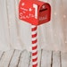 Wooden Santa's Letter Box, Photography Props, Christmas Ornament, Home ...