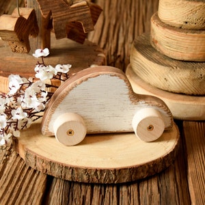 Wooden Car Photography Prop, Small Toy, Children Photo Session, Newborn ...